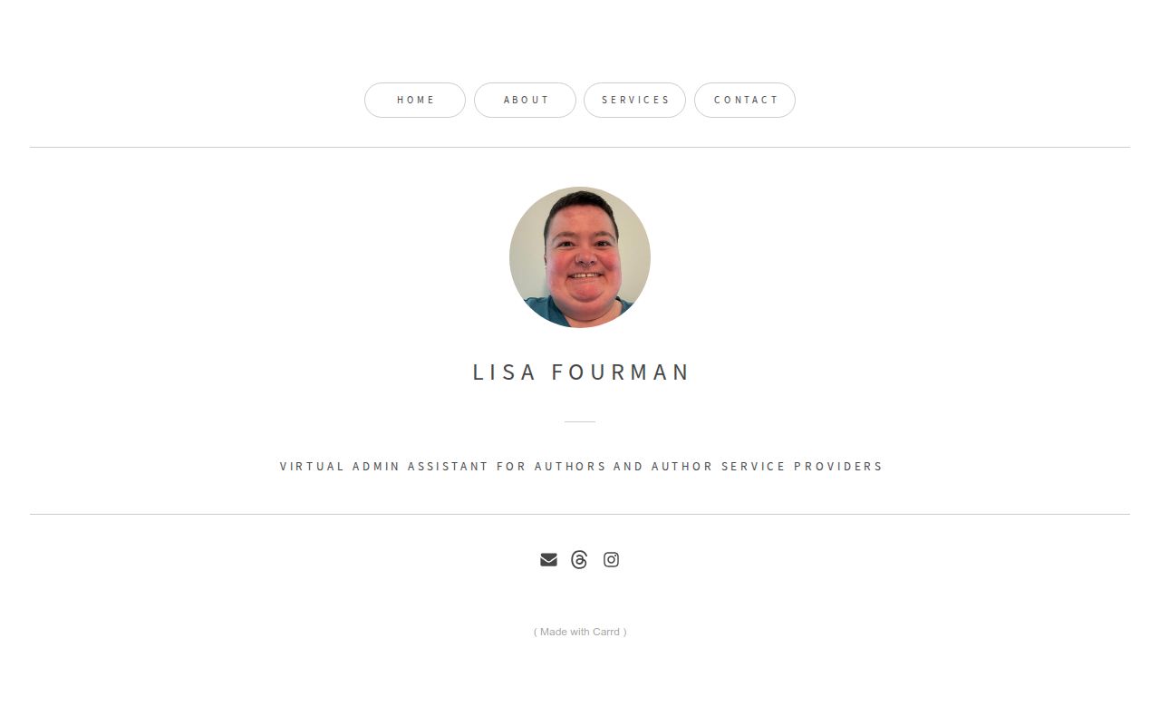 Lisa Fourman, Virtual Admin Assistant